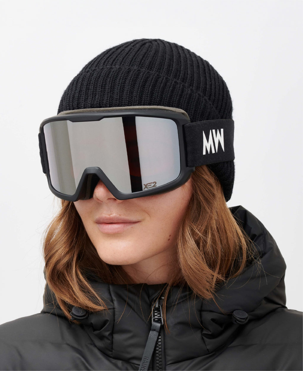 FERDI - Black Silver Mirror - Ski Goggles ⎪ MESSYWEEKEND