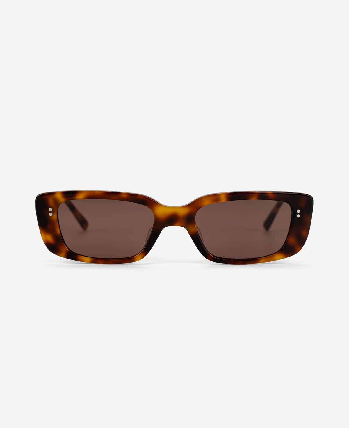 GRACE Tortoise - Rektangulære Solbriller | MESSYWEEKEND – MessyWeekend DK